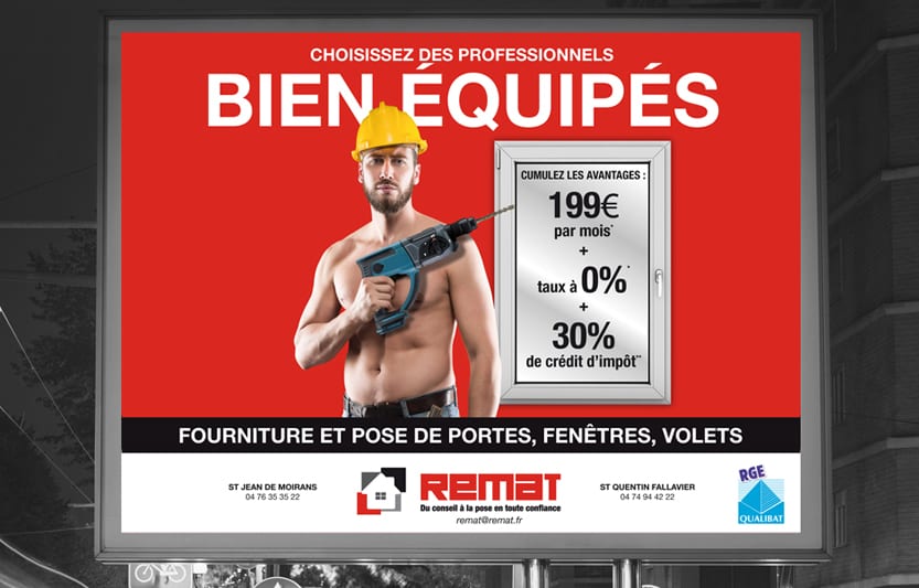 Création d'une Campagne de Communication & Pub pour Remat